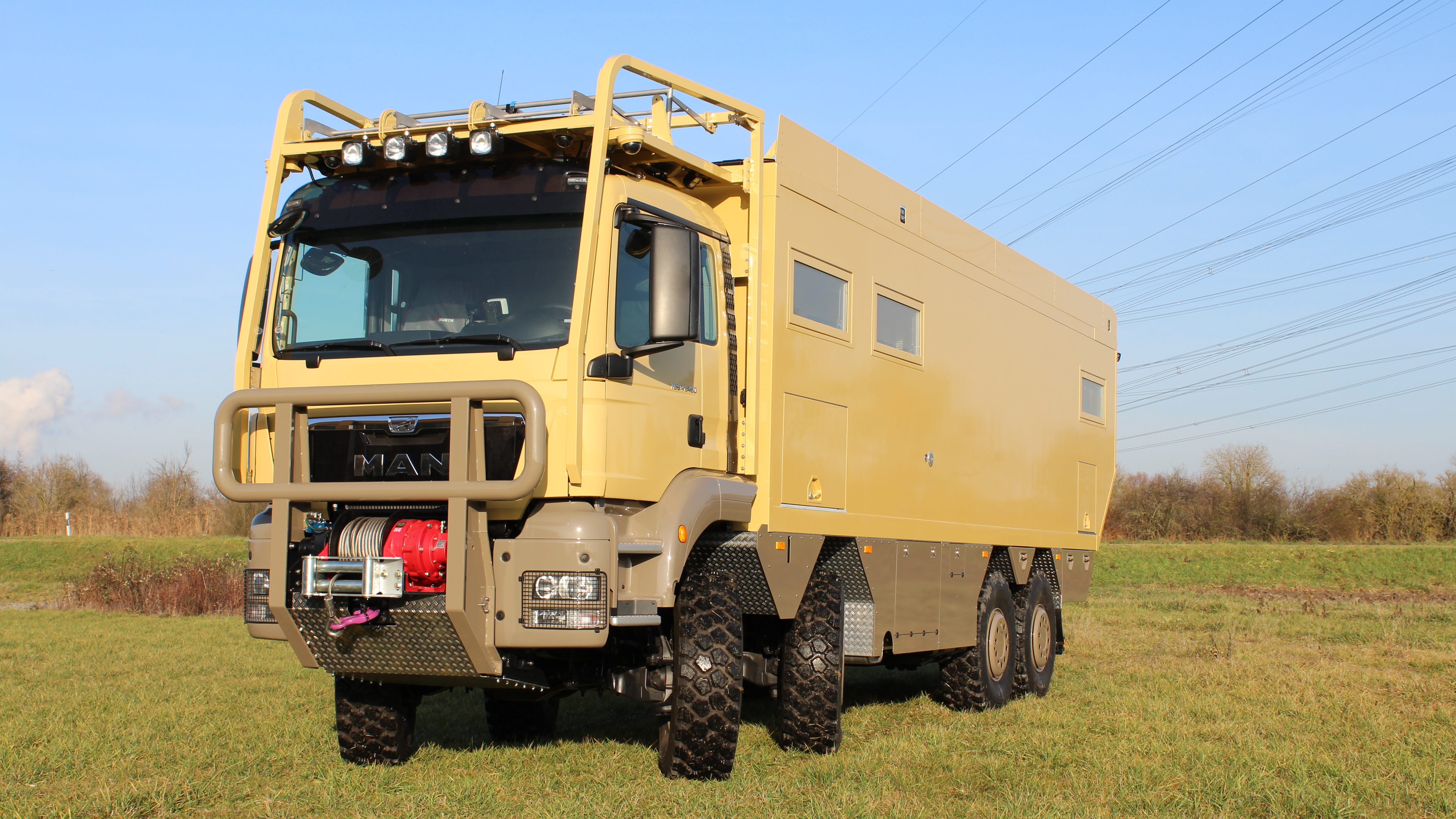 UNICAT IN95h : MAN TGS 8×8 Seilwinde – passion for perfection