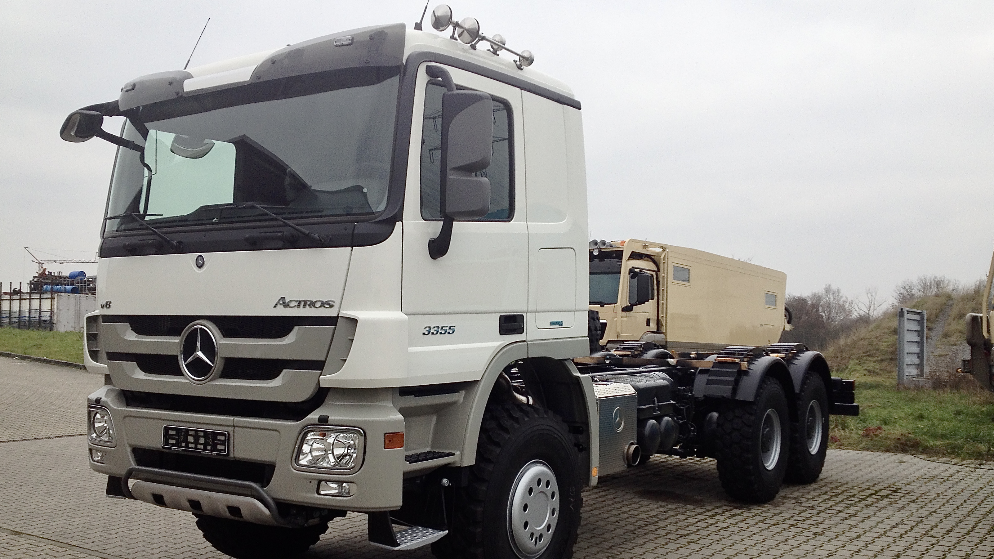 Engineering Chassis MB Actros 6×6 – Passion for Perfection